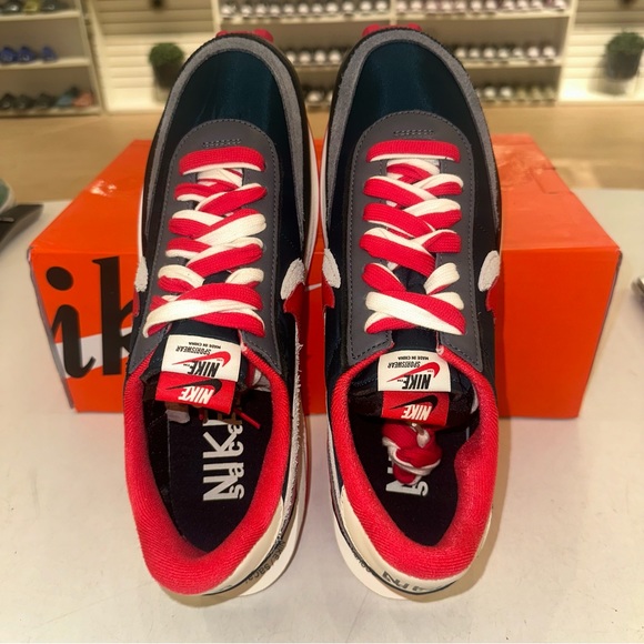 Nike | Shoes | Nike X Sacai X Undercover Ld Waffle Midnight Spruce Blue ...